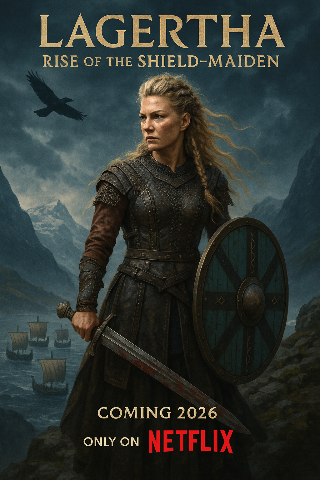 Netflix Announces New Film Based on Legendary Viking Warrior Lagertha ...